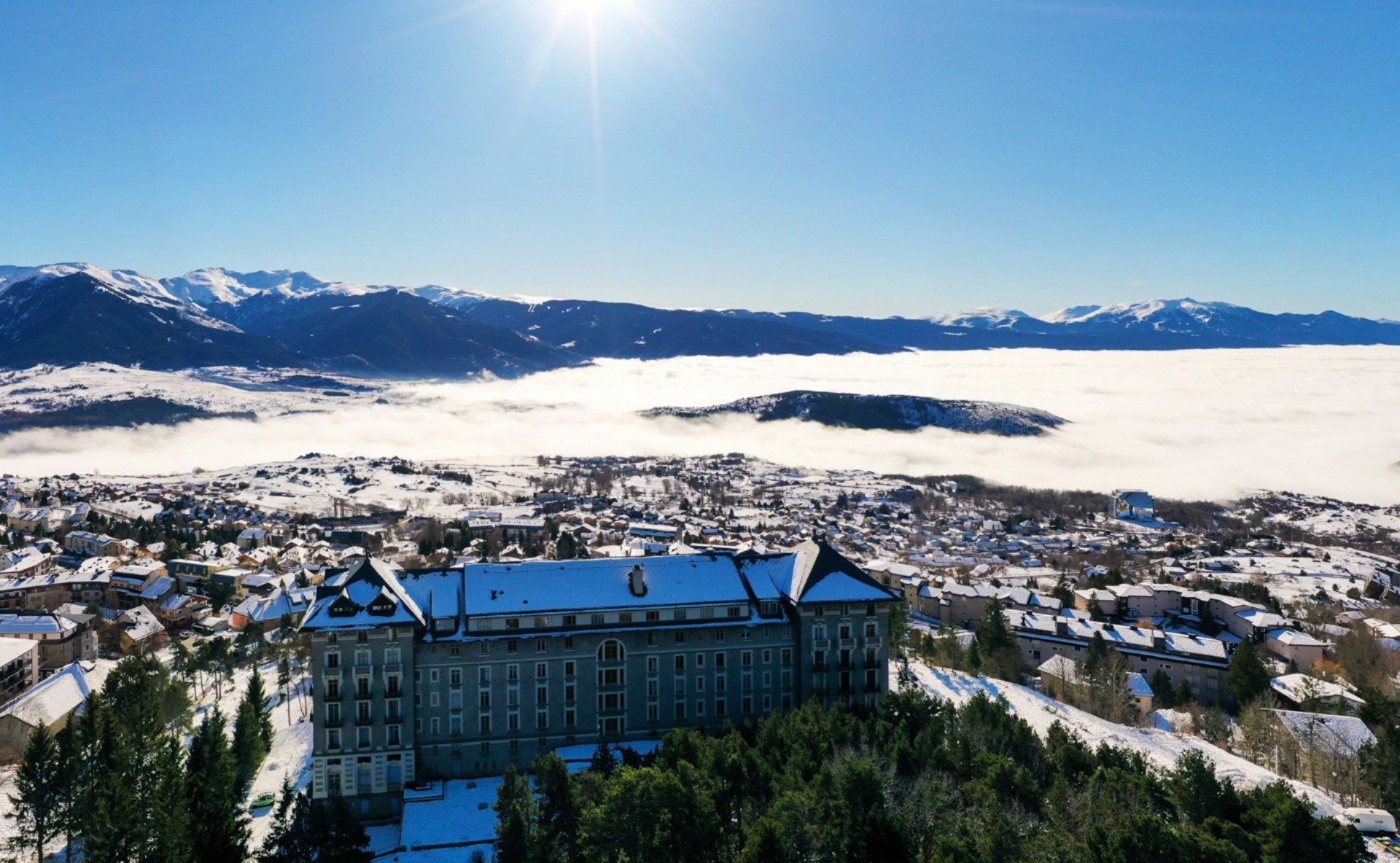 Station d’altitude de Font-Romeu - Destination Train Jaune